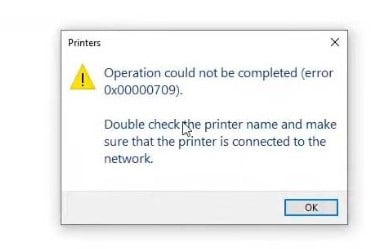 error 0x00000709 : Cara Mengatasi Error Printer di Windows 11