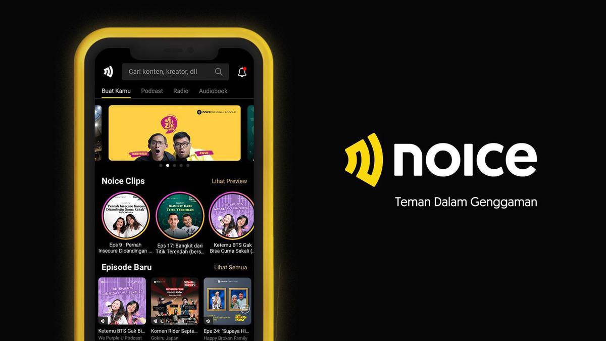 6 Rekomendasi Podcast Noice Terbaik Pengantar Tidur Nyenyak Berasa Ga ...